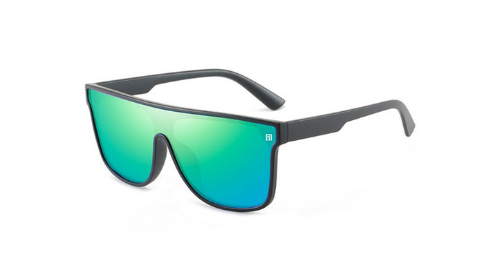 The Osiris | Green Lens Cat Eye Sunglasses | Tomahawk Shades